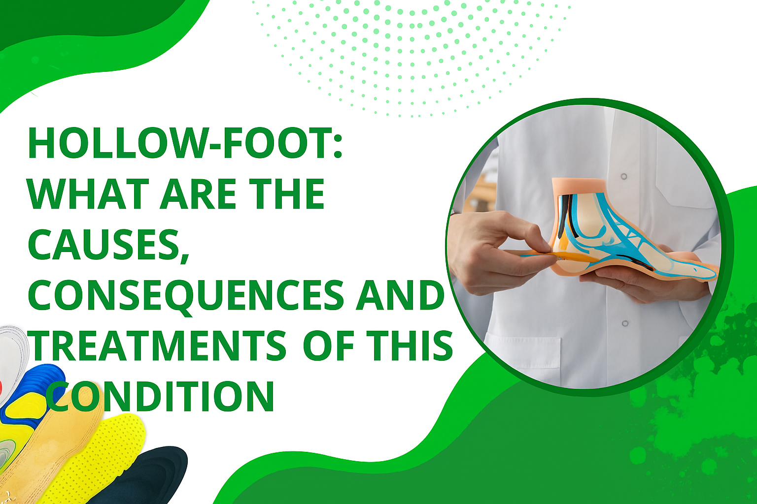 Causes, consequences and treatment of sunken feet